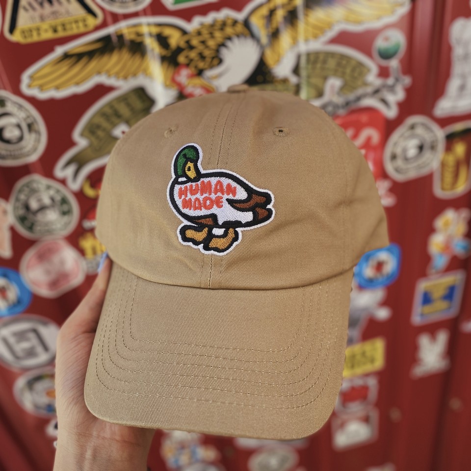 HUMAN MADE 6panel Twill Cap Duck Outdoor Hat Adjustable Baseball Cap ...