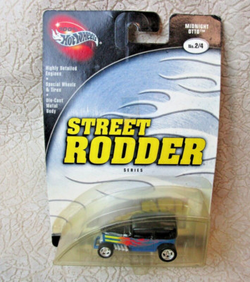 MIDNIGHT OTTO Hot Wheels STREET RODDER SEALED Car 2/4 blue Toy Car Lot ...