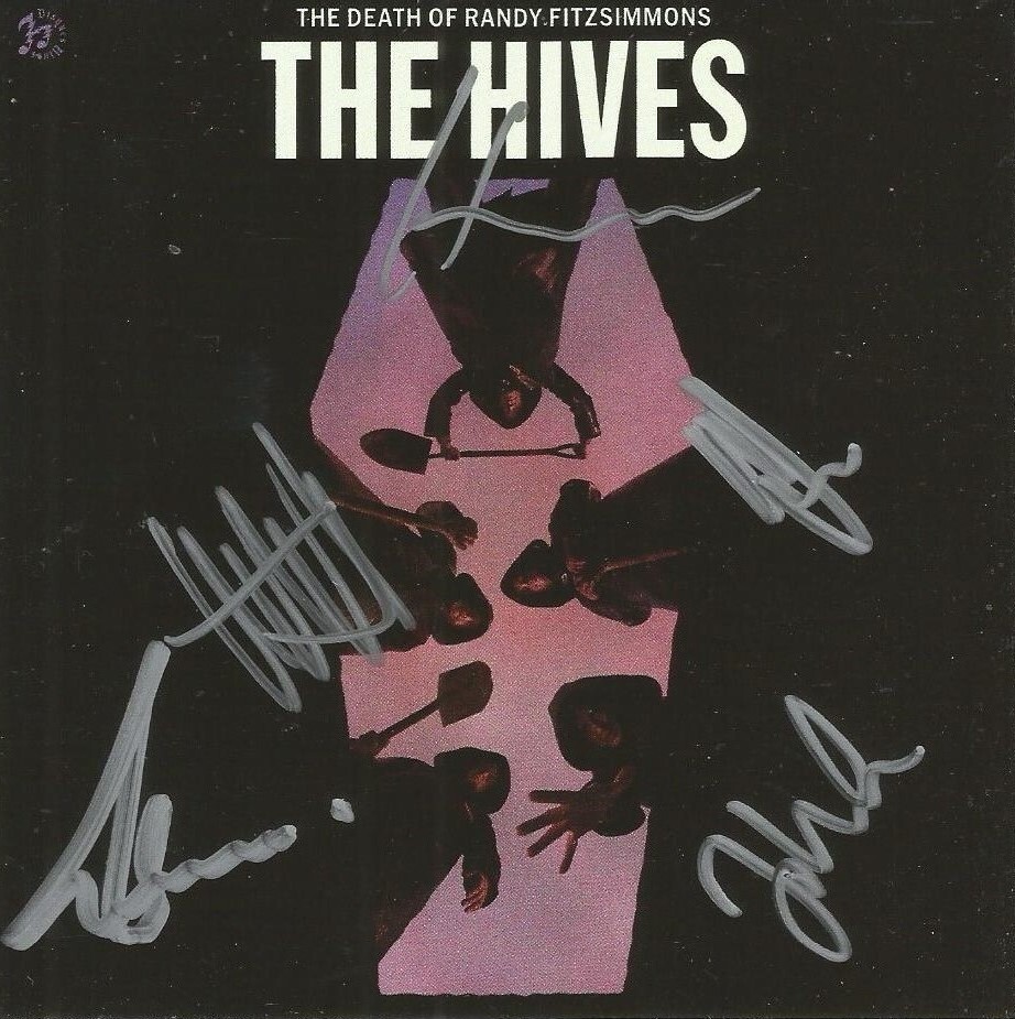 The Hives Autographed The Death Of Randy Fitzsimmons CD #3 | eBay