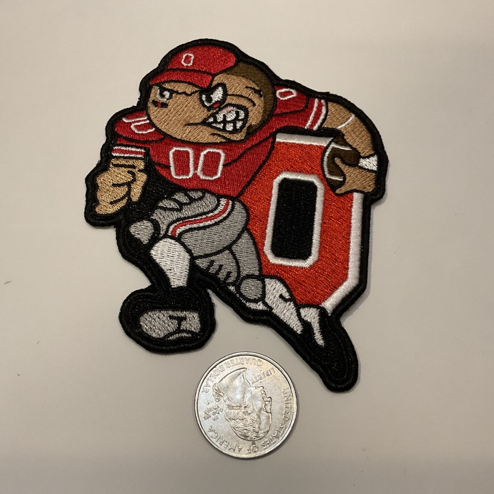 OSU The Ohio State Vintage Embroidered Iron On Patch lot 4.25” x 3 ...