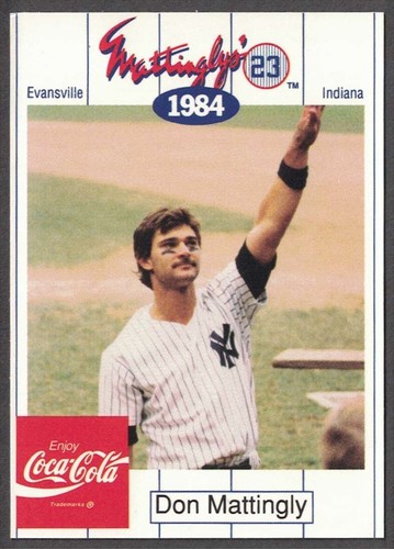 1991 Coca-Cola Mattingly's 23 #8 Don Mattingly 1984 New York Yankees | eBay