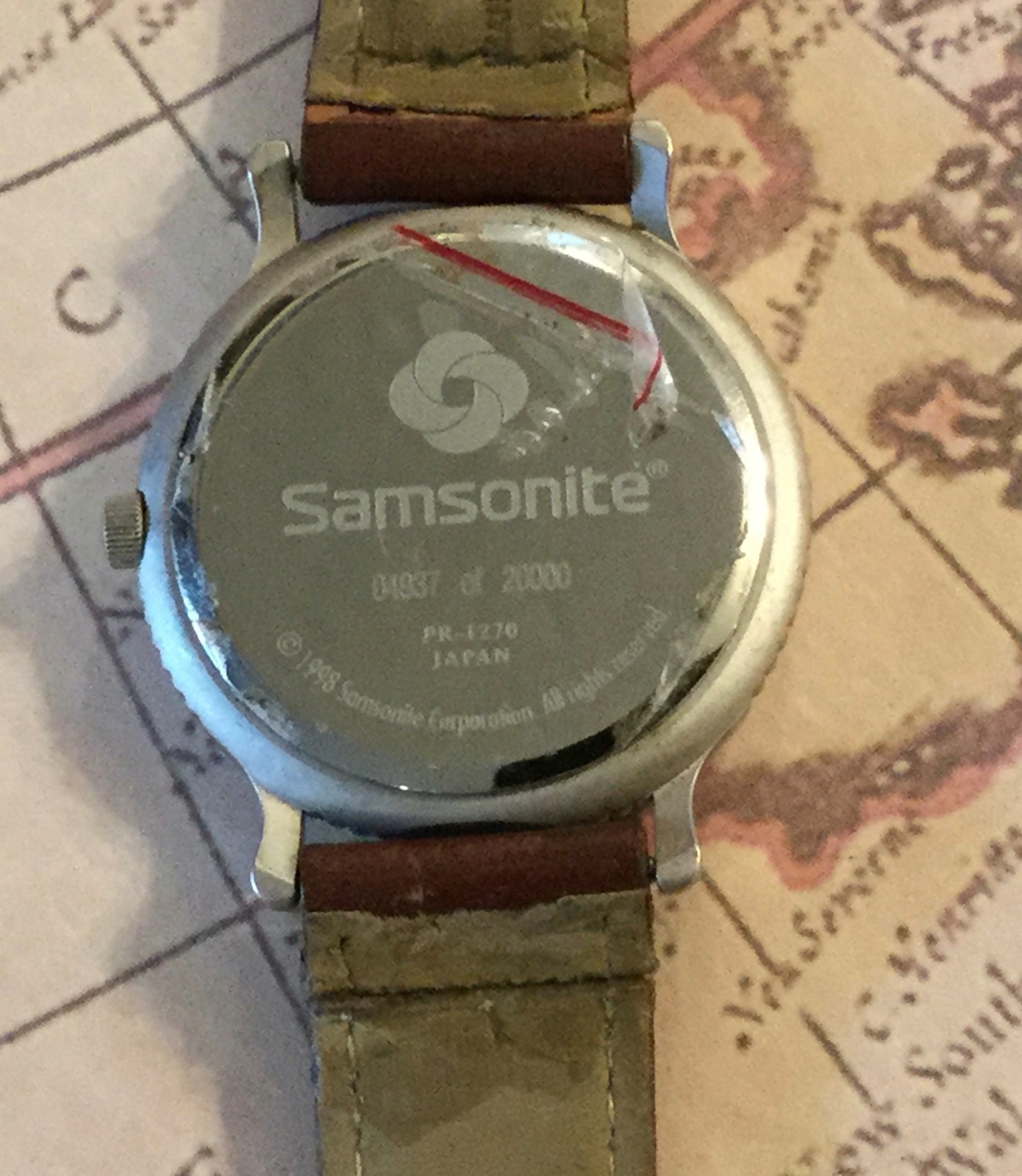 Samsonite Worldproof Limited Edition Travel Watch Japan 04937 of 20000 ...