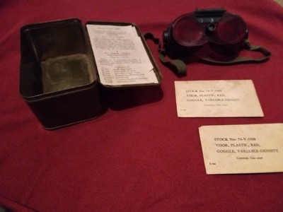 RARE **9/10 - Red quinoline cyanin dye Goggles Nightmare Vision Demon ...