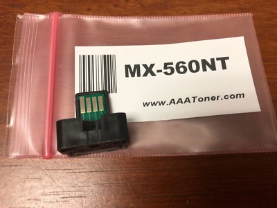 1pc - MX-560NT Toner Chip for Sharp MX-M364N, MX-M464N, MX-M564N, MX ...