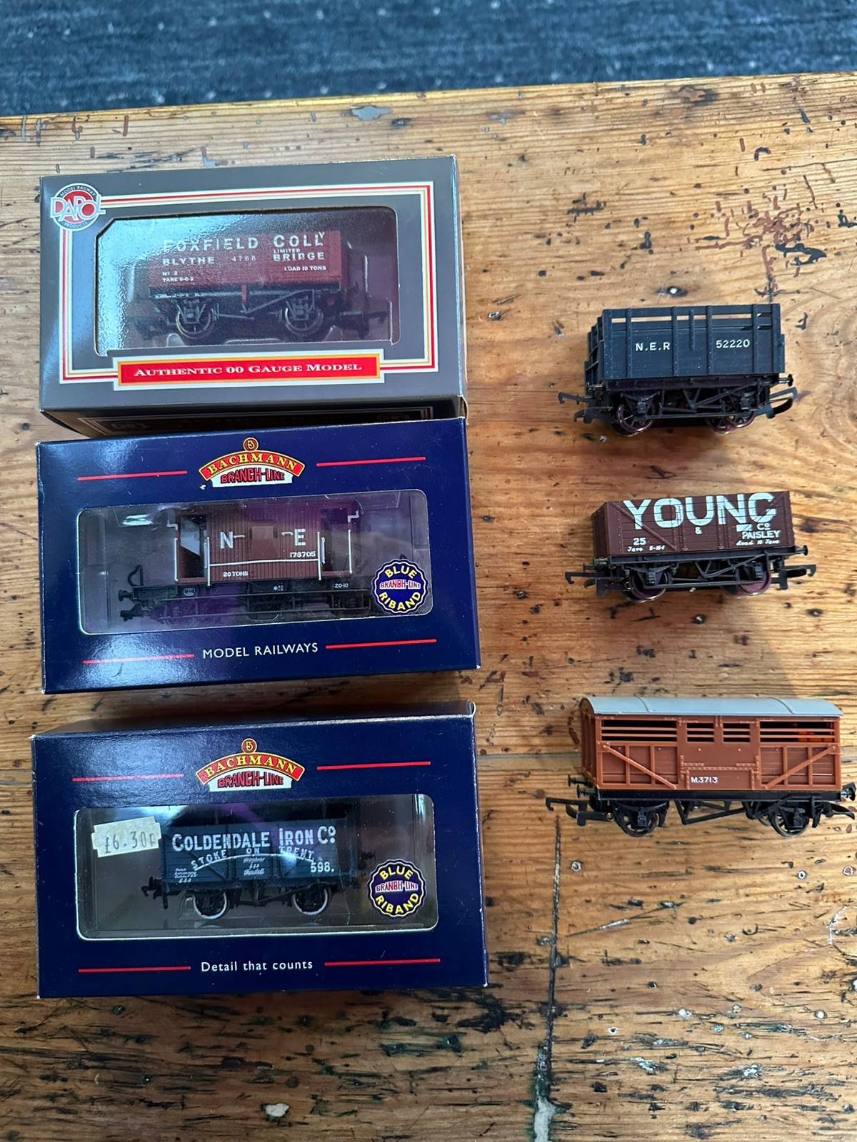 2 Bachmann, 1 Dapol and 3 Other OO Gauge Model Railway Wagons/Trucks Job Lot 7 | eBay UK