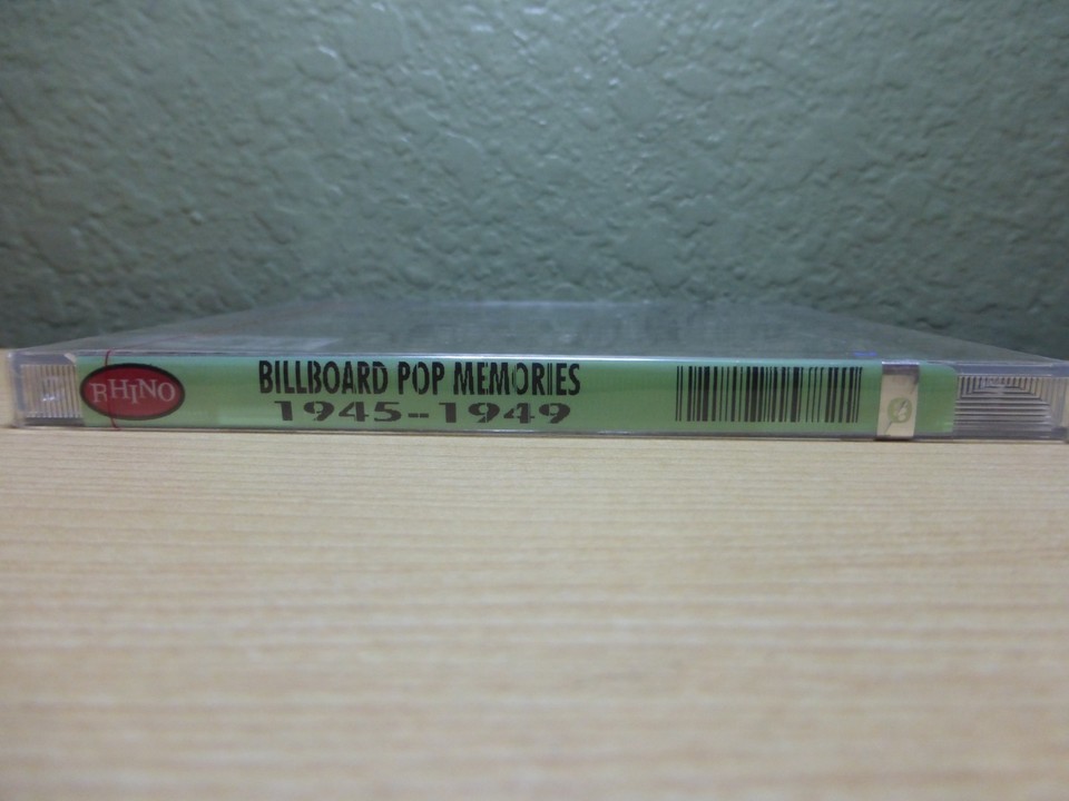 Billboard Pop Memories: 1945-1949 by Various Artists CD Rhino Brand New ...