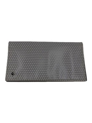 a.testoni Long Wallet Leather GRY Dot Men's | eBay