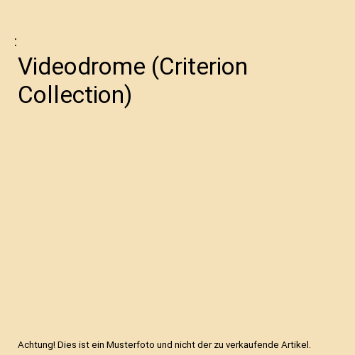 Videodrome (Criterion Collection) 715515287715 | eBay.de