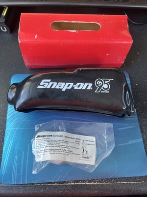 SNAP ON MG725 AIR IMPACT WRENCH GUN BOOT BLACK NEW Muffler Kit 95 Yrs ...
