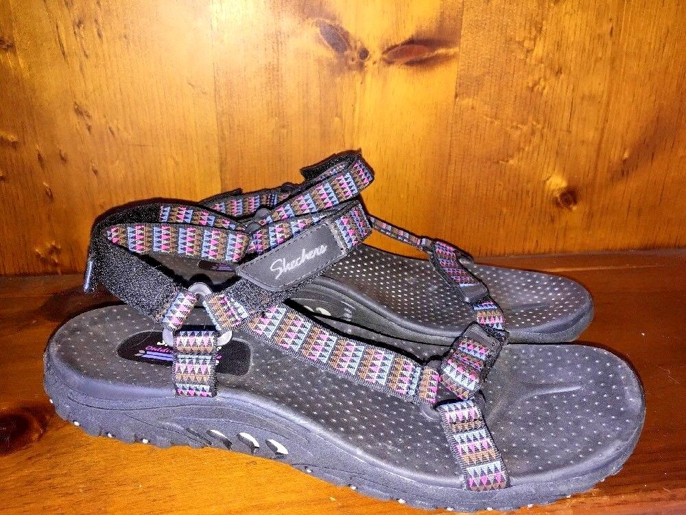 SKECHERS Reggae Redemption Sandals Gladiator Outdoor Womens Shoes Sz 11 ...