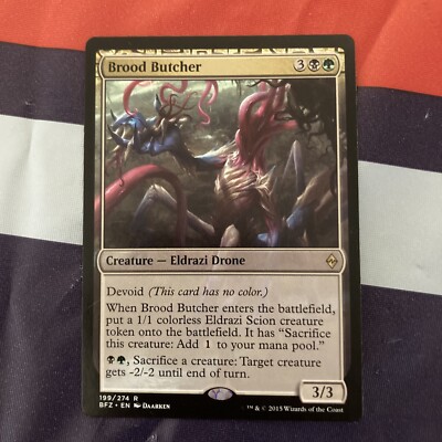 MTG Brood Butcher Battle for Zendikar 199/274 Regular Rare | eBay