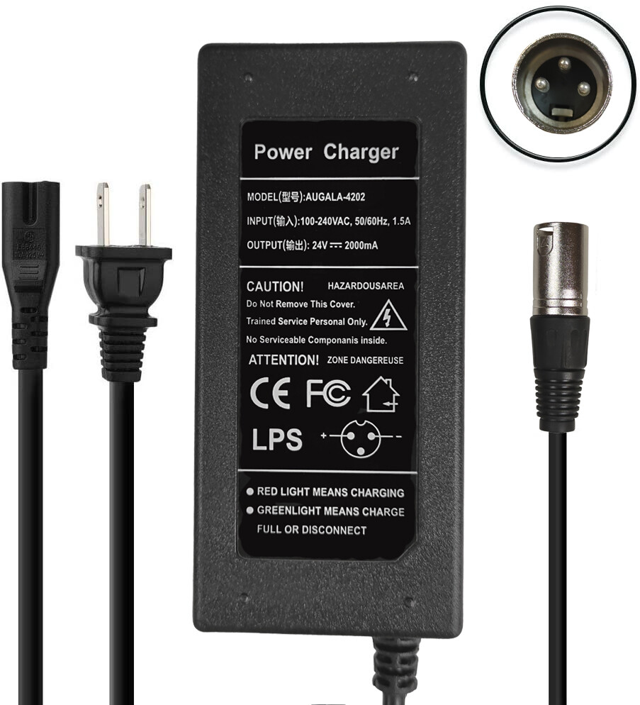 Battery Charger for Jazzy Power Chair,Pride Hoveround Mobility