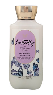 Bath & Body Works BUTTERFLY Daily Nourishing Body Lotion Lightweight 8 ...