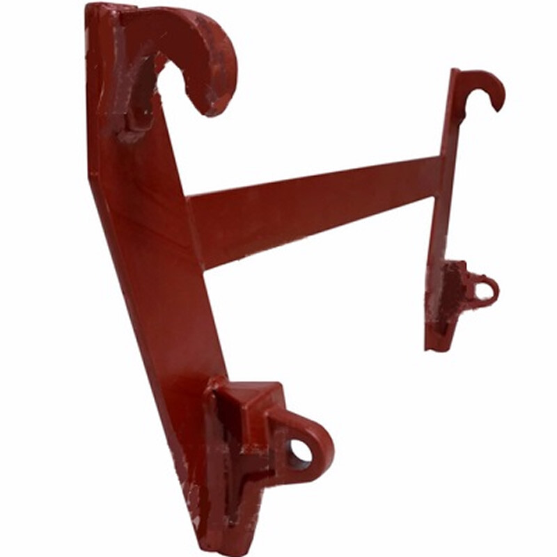 DIY Euro Quick Hitch Loader Bracket With Cross Bar Loader Tractor Bale ...