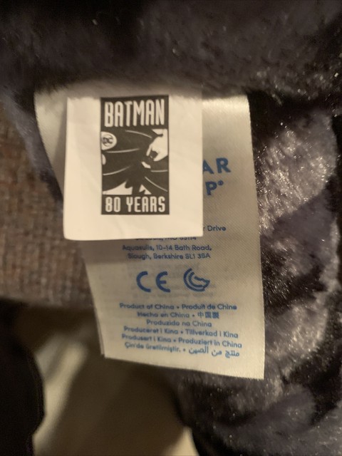 Build a Bear Batman 80th Anniversary DC Comics Plush BABW Stuffed Teddy ...