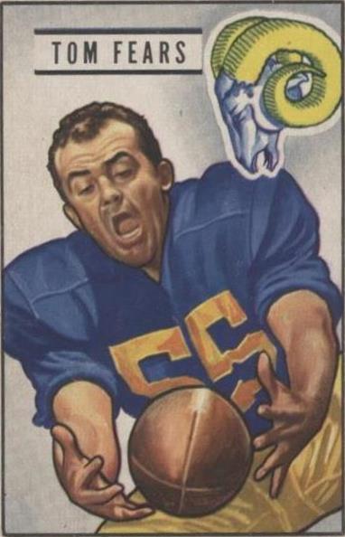 1951 Bowman - #6 Tom Fears for sale online | eBay