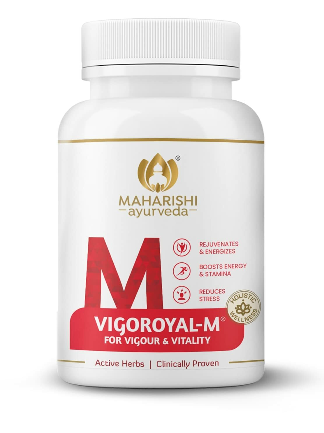 Maharishi Ayurveda Vigoroyal M- Ayu Ayurvedic Supplement 60 Tablets ...