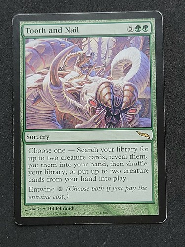 MTG -Tooth and Nail - Mirrodin #134 | eBay