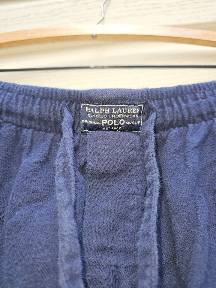 Polo Ralph Lauren Pajama Pants Sleepwear Sweatpants Mens XL Blue ...