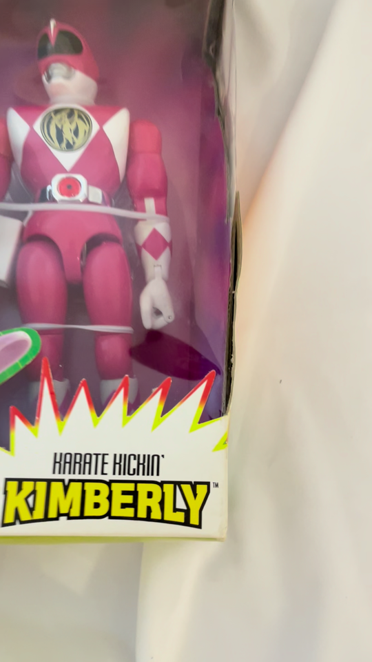 Mighty Morphin Power Rangers 8” Pink Ranger Karate Action Figure Bandai ...