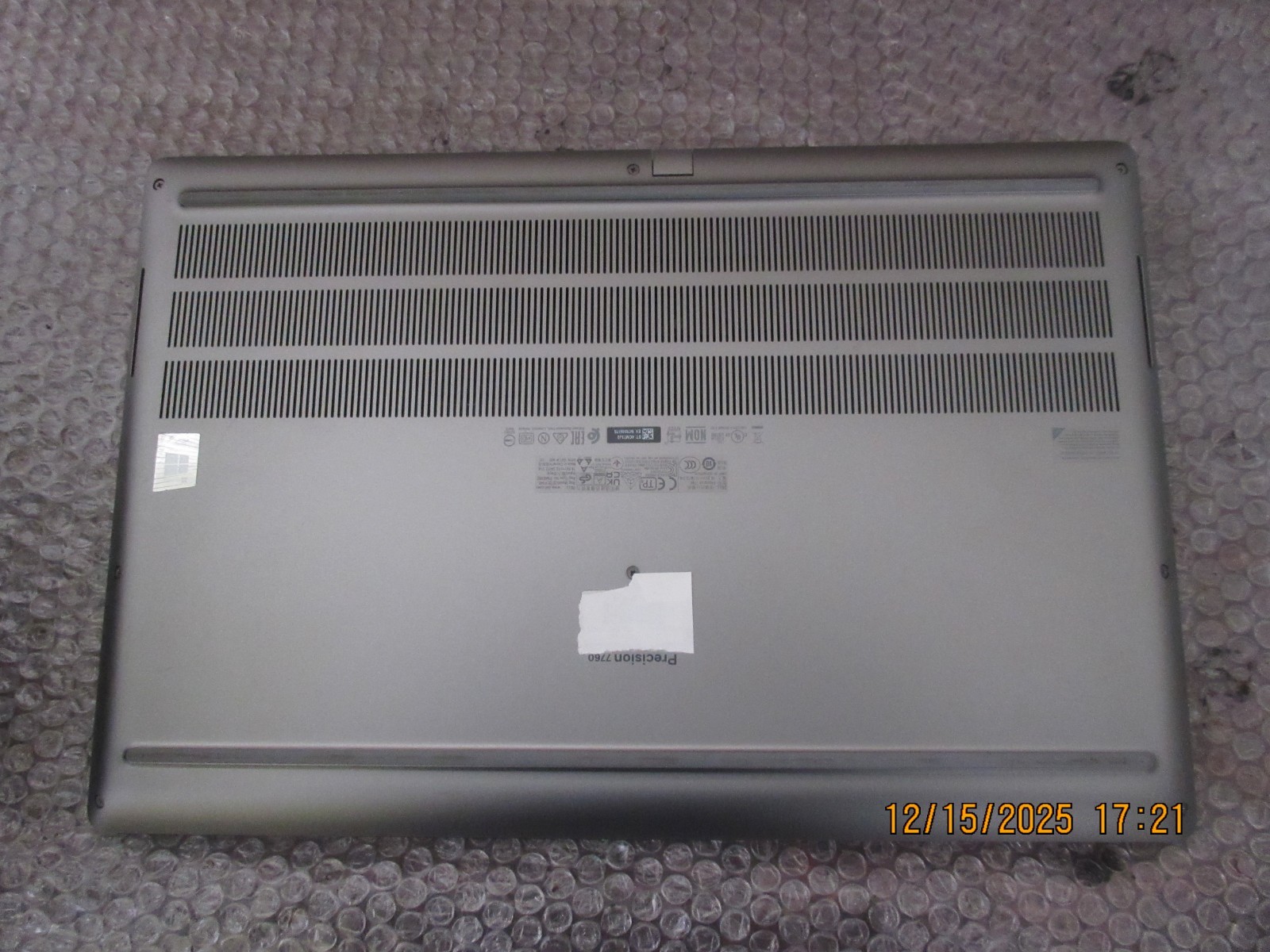 Dell Precision 7760 i7-11800H @ RTX A3000 16GB RAM 512GB SSD W11P ...