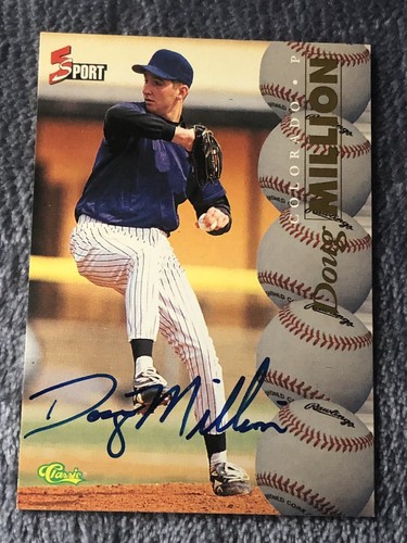 Doug Million 1995 Classic 5 Sport Autograph Auto | eBay