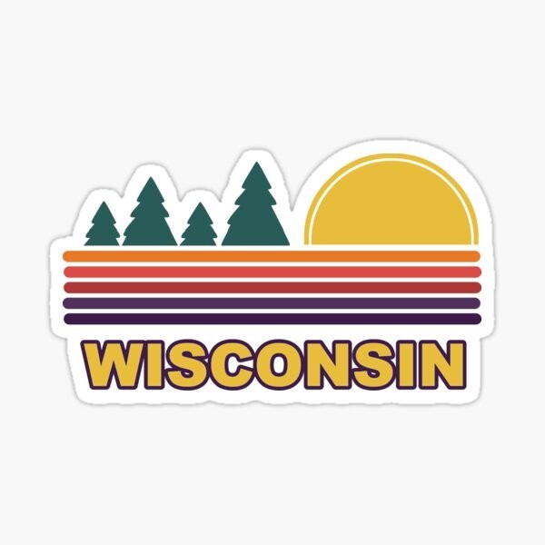 Travel Wisconsin Cheese State USA Destination Vinyl Decal Sticker | eBay
