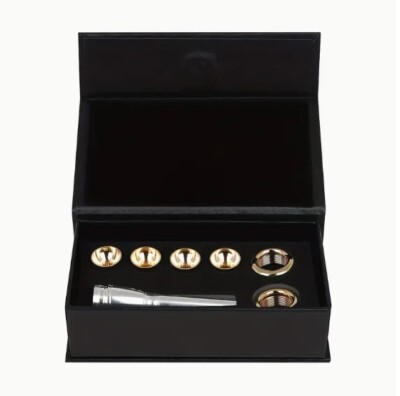 New No.7 Head 3C 3B 2C 2B Trumpet Mouthpiece Set Mix Sizes Gold Silver ...