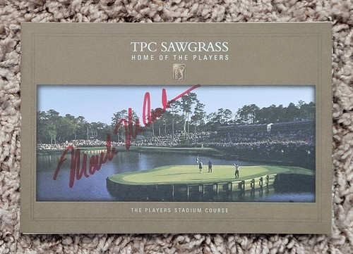 MARK McCUMBER Signed TPC SAWGRASS Scorecard-THE PLAYERS | eBay
