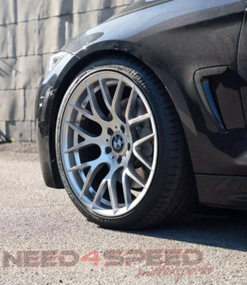 18" AVANT GARDE M359 HYPER SILVER MESH WHEELS RIMS FITS BMW F30 320i ...