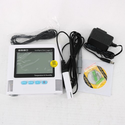 Professional S520-EX Digital Alarm Temperature Humidity Data Logger -40 ...