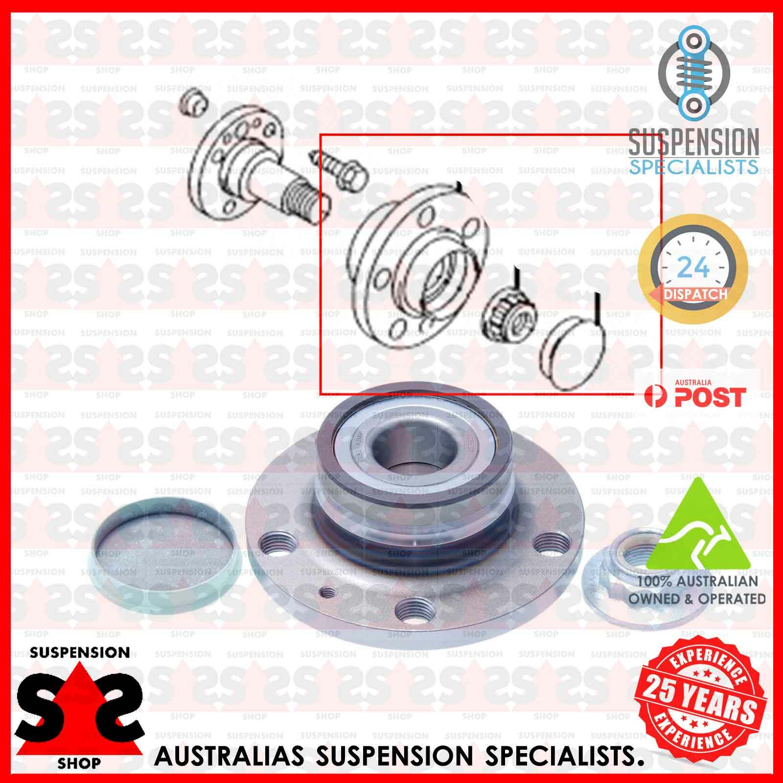 Rear Axle Wheel Hub Suit VW Polo V (6R1, 6C1) 1.4 (6R1) POLO V (6R1 ...
