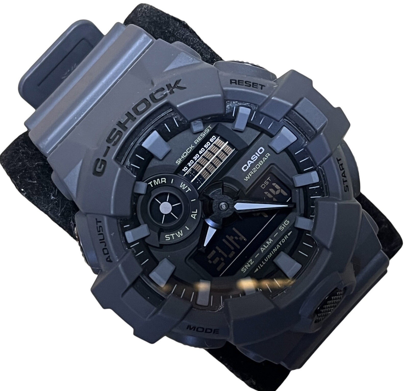 G-SHOCK Casio Mens Watch GA700UC Digital Analog Quartz Gray Sport 5522 ...