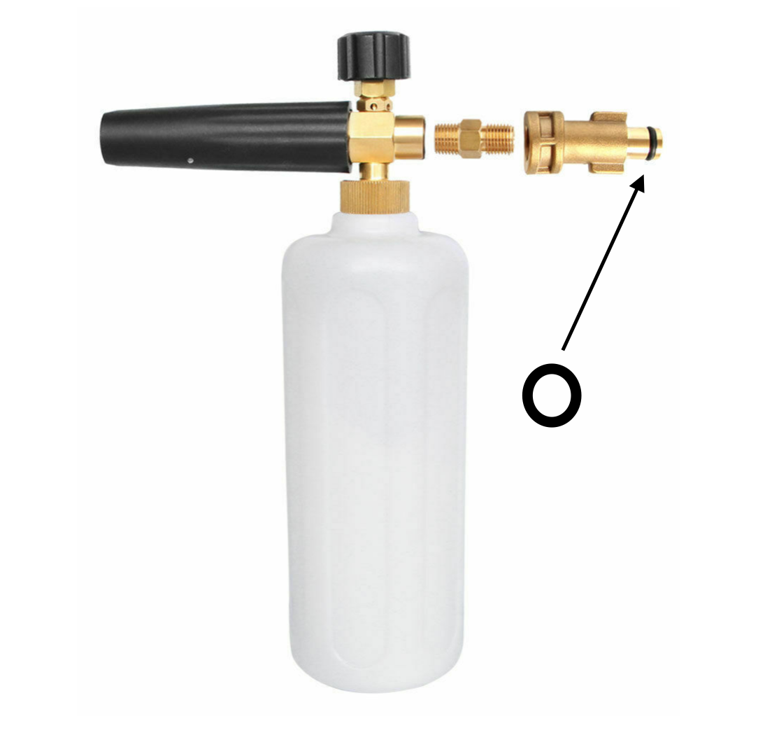 Bosch Faip Pressure Washer Snow Foam Lance Adaptor O-Rings (10pcs) By ...