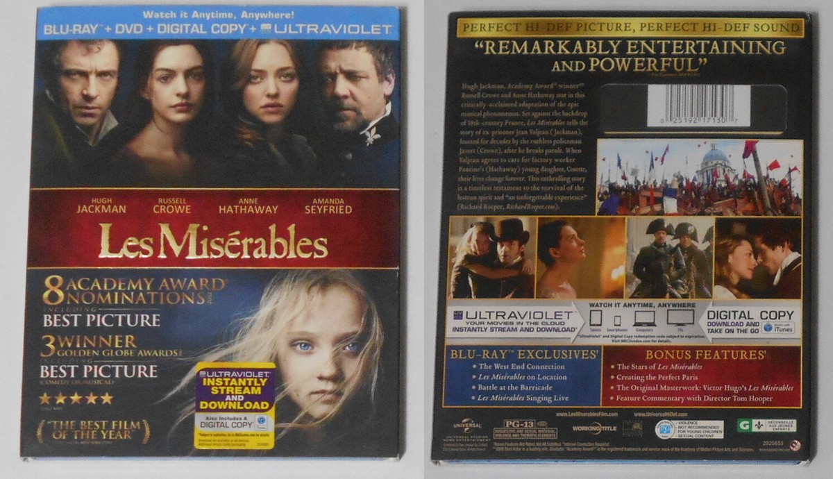 Russell Crowe Les Miserables Singing