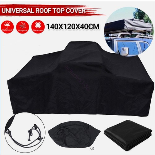 1.4m Travel Cover Roof Top Tent Camper Trailer Waterproof 4X4 Rack Free ...