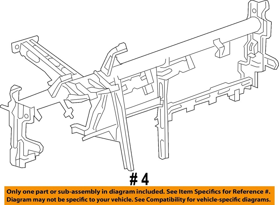 GM OEM 17-22 Spark Instrument Panel Instrument Panel-Reinf Beam ...