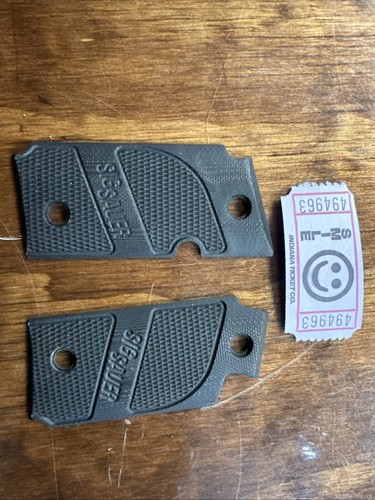 OEM Factory Sig Sauer P238 Grips Hogue Extreme G10 Black Checkered NTO | eBay