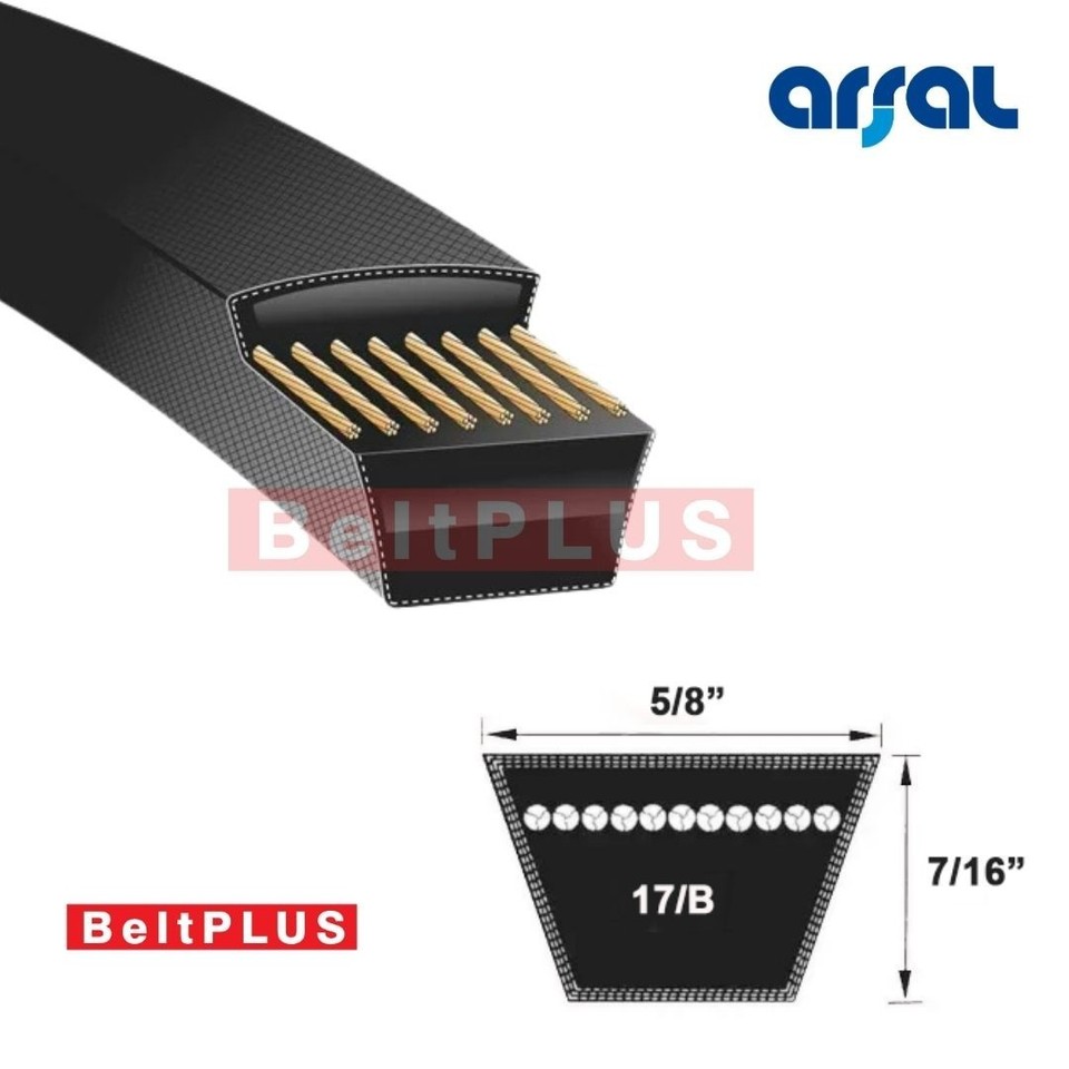 BELTPLUS B126 5/8 x 129in V-belt | eBay