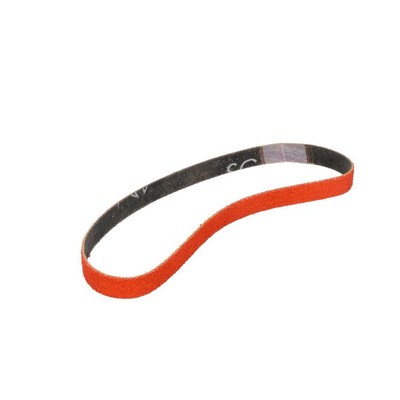 Norton Sanding File Belts, 13 in L x 3/8 in W, 60 Grit, Orange, 50-Pack ...