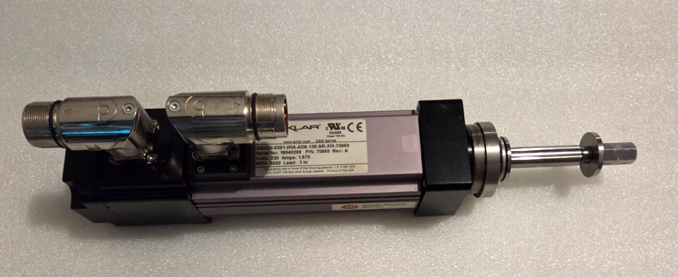 EXLAR GSM20-0301-IMA-AD6-138-SR-XM-70850 230V 1.575Amp 5000 RPM Servo ...