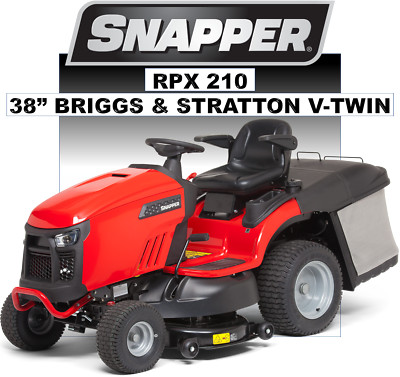SNAPPER RPX210 38” Garden Tractor Ride on Lawn Mower Lawnmower Riding ...