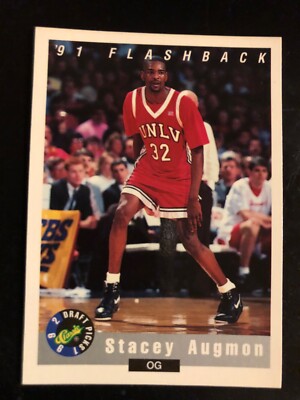 1992 Classic Draft Picks Stacey Augmon Rookie Basketball Card #95 | eBay