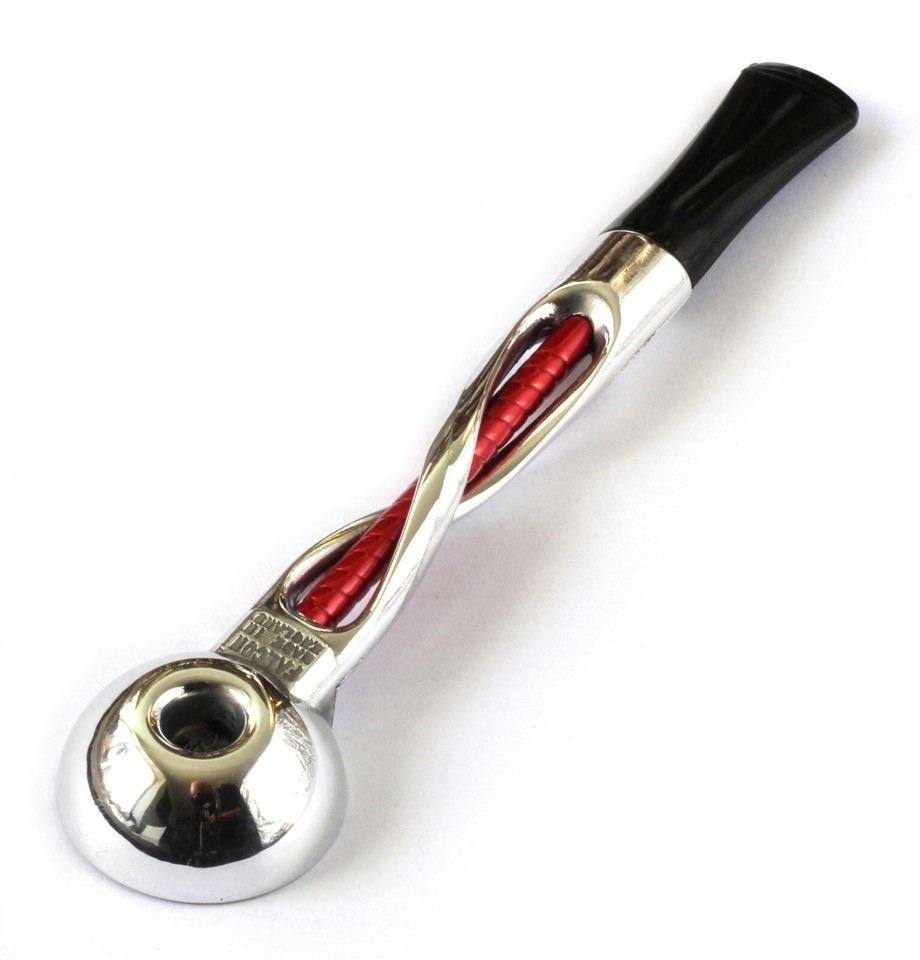 FALCON pipe Shillelagh stem Red color tube + Black mouthpiece - New and ...