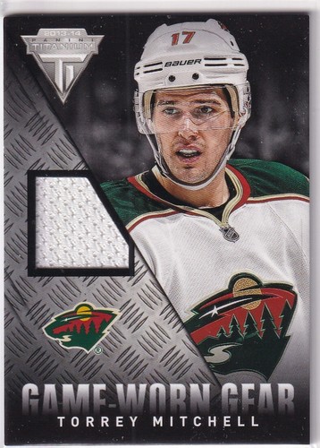 13/14 PANINI TITANIUM TORREY MITCHELL GEAR GAME JERSEY | eBay