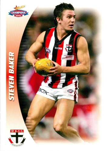 2006 ST KILDA SAINTS AFL Card STEVEN BAKER Champions | eBay