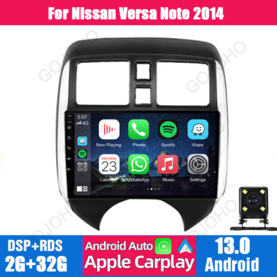 Android 13 For Nissan Versa Note 2014-18 Car Radio Stereo GPS Navi Wifi ...
