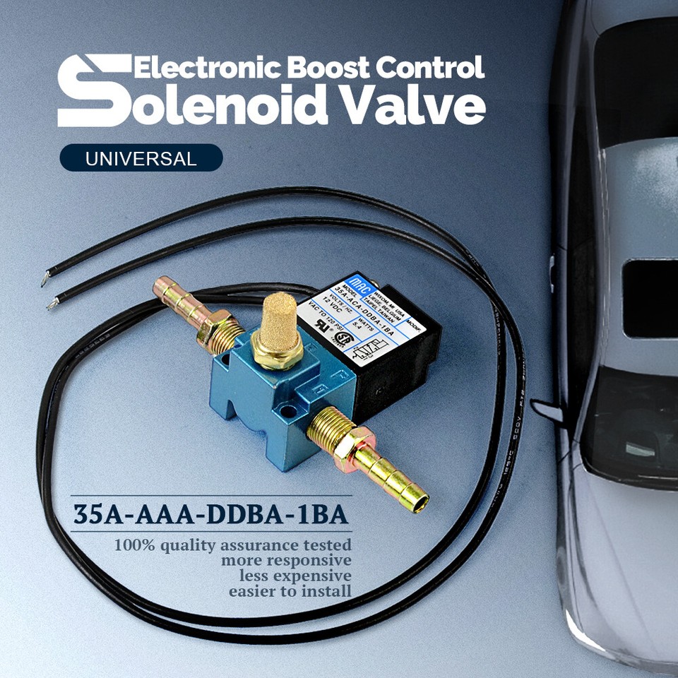MAC 3 Port Electronic Boost Control Solenoid Valve DC12V 35A-AAA-DDBA ...