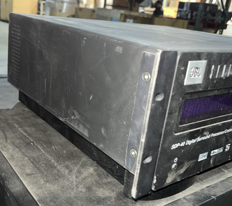 JBL SYNTHESIS SDP-40 DIGITAL SURROUND PROCESSOR/CONTROLLER | eBay