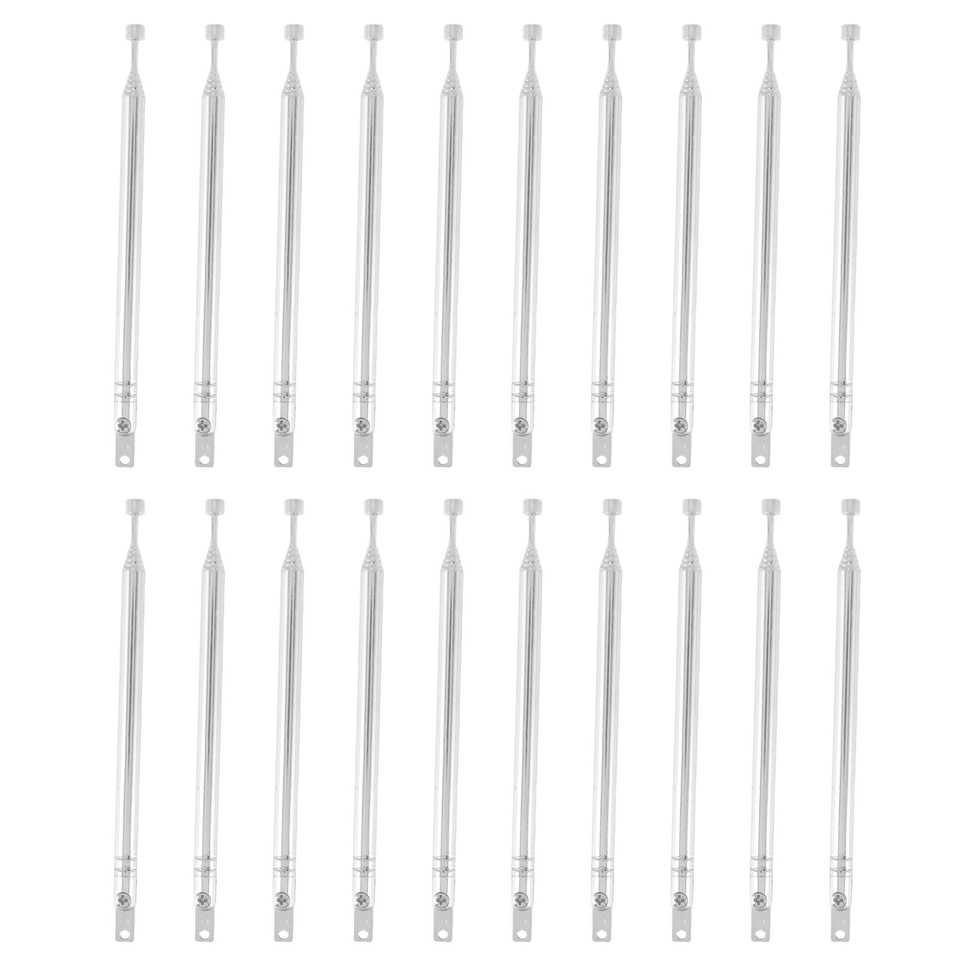 20X Sostituzione 39 Centimetri 6 Sezioni Antenna Telescopica Per Radio 20x-sostituzione-39-centimetri-6-sezioni-antenna-telescopica-per-radio